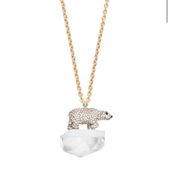 kate spade | Jewelry | Nwt Kate Spade Cold Comforts Polar Bear Silver ...